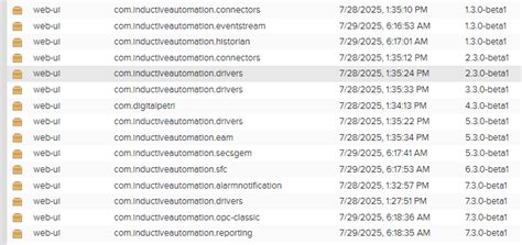 Is Anybody Using These Module `web Ui` Sdk Jar Dependencies Ignition