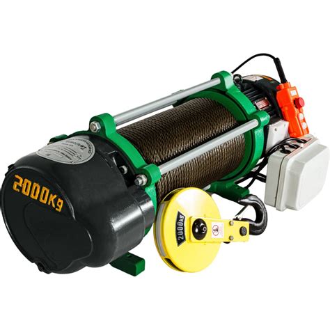 Электрическая лебедка EURO-LIFT KCD 1500/3000 кг, 70/35 м, U=380 В 00 ...