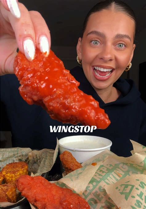 Wingstop Has Brownies Its Been Way Too Long 🪽💚🤩 Wingstop Chi Mukbangs Tiktok