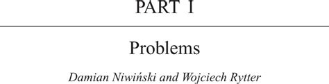 problems part i 200 problems on languages automata and computation