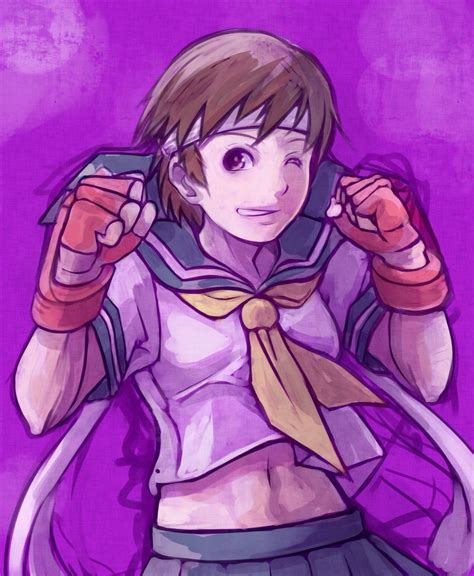 Kasugano Sakura Street Fighter Drawn By Tsukumo Soar Danbooru