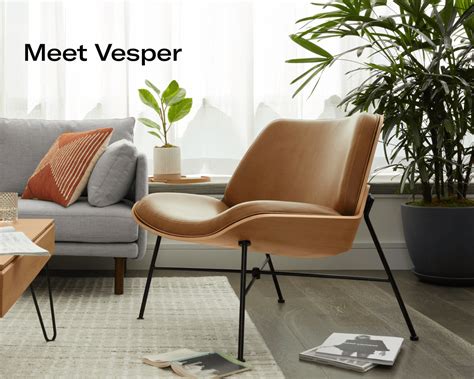 Burrow Introducing The Vesper Lounge Chair Milled