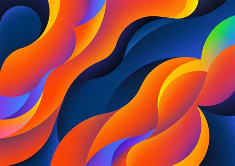Download Abstract Shapes Colorful Background Wallpaper