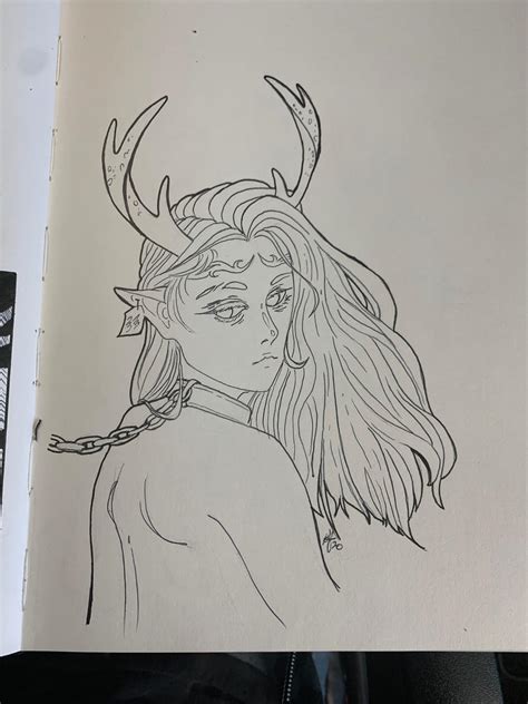 Satyr Girl Wip By Kierandarkarts On Deviantart