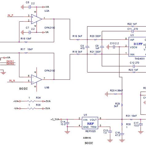 Schematic Diagram Of The Input Amplifiers Download Scientific Diagram