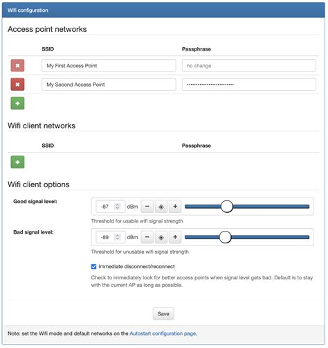 Access Point Mode Configuration — Open Vehicles Documentation