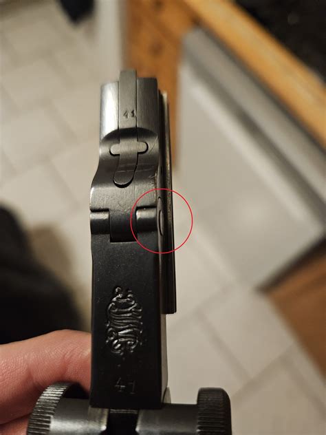 Front Toggle Pin Stuck Protruding Jan C Still Lugerforums