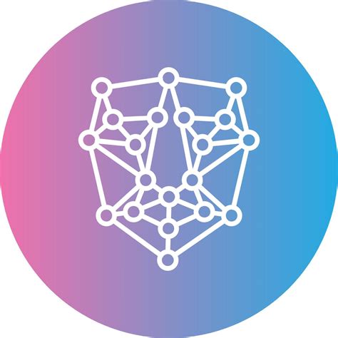 Artificial Intelligence Line Gradient Circle Icon 43440205 Vector Art At Vecteezy