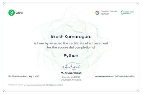 Akash Kumaraguru On Linkedin Pythonprogramming Machinelearning Artificialintelligence
