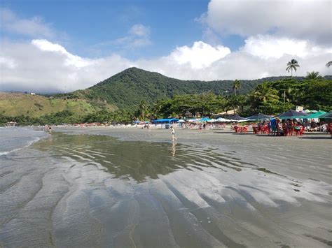 Em São Sebastião litoral norte de SP Praia ideal para crianças mar