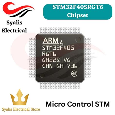 Jual Stm32 Stm32f405rgt6 Chipset Stm Arm Syalis Kota Bandung Syalis Electrical Store