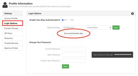 Authenticator App Support For Two Step Authentication