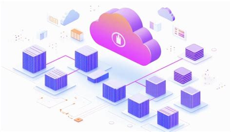 Cloud Computing Sharing Data On Network With Security Protection System Premium Ai Generated Image