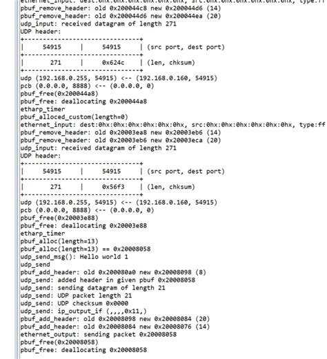 solved lwip debug log not displayed stmicroelectronics community