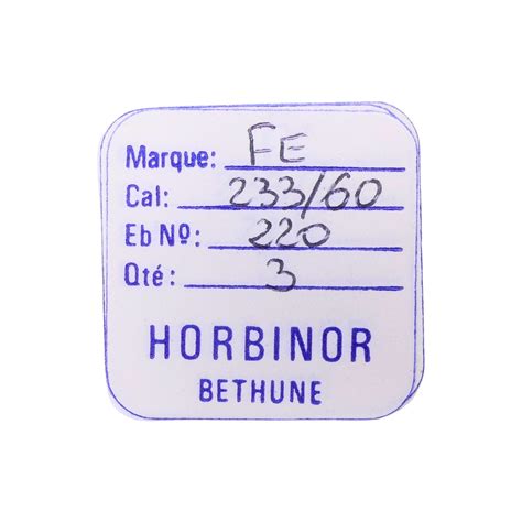 Fe 23360 220 Roue De Seconde Court Pivot à Lunité Fourth Wheel