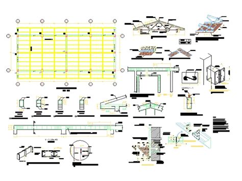 Scissors Truss In Autocad Cad Download 2548 Kb Bibliocad