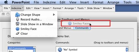 Customize Interface Add And Remove Menu Commands In Powerpoint