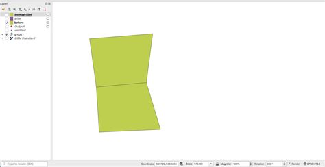 Extracting Change In Polygons In Qgis Geographic Information Systems Stack Exchange