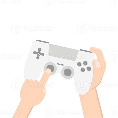 Gamer Hand Holding Joystick Game Controller Pad 13442509 Png