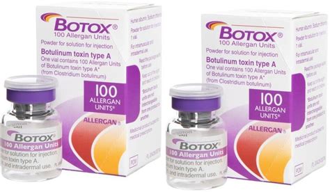 Buy Botox 100 Units Allergan Dual Anti Aging Solution