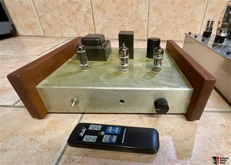 2 Amps 2a3 Push Pull Monoblocs Preamp Tube 12b4 Photo 4100464 Uk