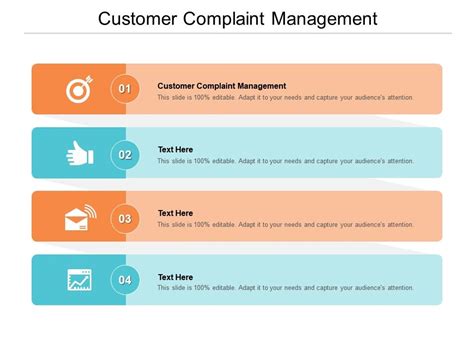 Customer Complaint Management Ppt Powerpoint Presentation Summary Graphics Template Cpb