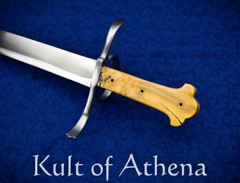 Ádám Bodorics Beham Messer With Ring Hilt And Brass Frame Boxwood Grip Kult Of Athena