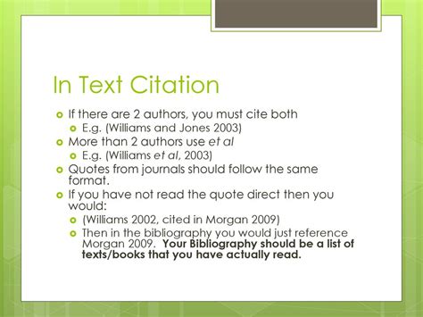 Referencing Harvard Style Ppt Download