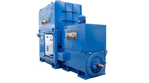 Abb Creates Worlds First Medium Voltage Speed Controlled Motor