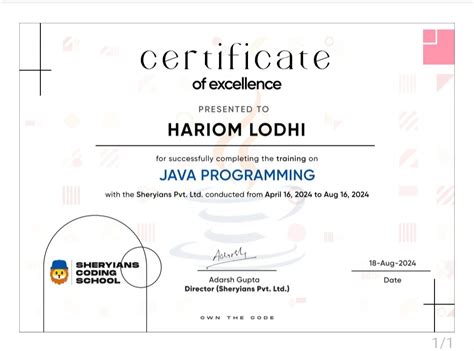 Hariom Lodhi On Linkedin Java Programming Softwaredevelopment