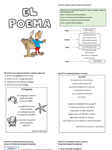 Material Fichas Poema Pdf Pdf