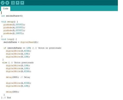 Insta Arduino Codigo Segundo Proyecto Arduino StaRterkit