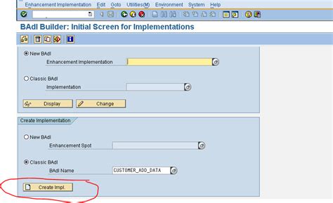 SAP TECH Procedure To Find Out The BADI Definition And Implementation Of BADI