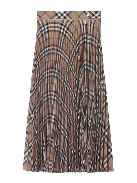 Burberry Long Skirt Beige Women 8093011