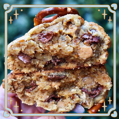 Pretzel Chip With Salted Caramel Chips Pretzel Chips Dessert Recipes