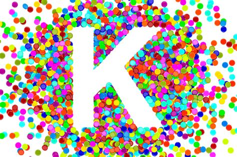 색종이 글꼴 색종이에서 문자 K 흰색 배경에서 격리된 3d 렌더링 대문자에 대한 스톡 사진 및 기타 이미지 대문자 문자 색종이 조각 Istock