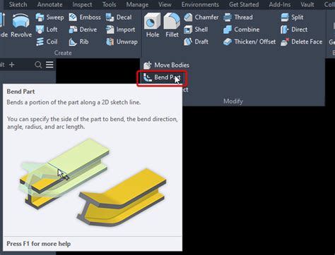 Curving Of 3d Parts Autodesk Community
