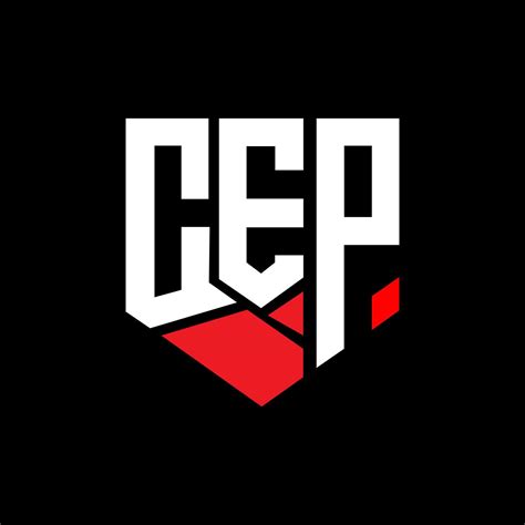 Cep Letter Logo Abstract Design Cep Unique Design Cep 50577249