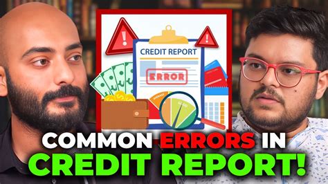 How To Correct Errors In Your Credit Report