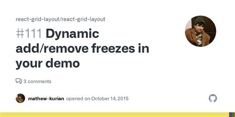 Dynamic Add Remove Freezes In Your Demo Issue React Grid Layout React Grid Layout Github