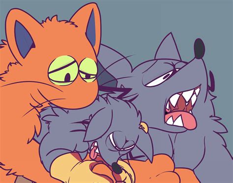 Rule 34 Alexclimax Anthro Domestic Cat Duo Felid Feline Felis Fur