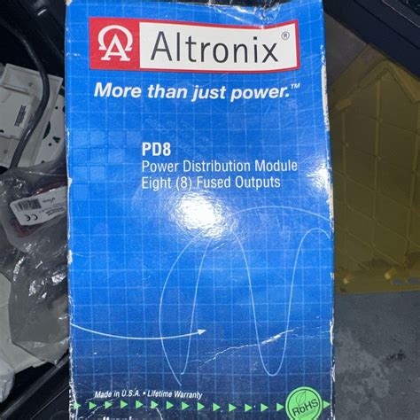 Altronix Power Distribution Module 8 Fused Outputs Board Ebay