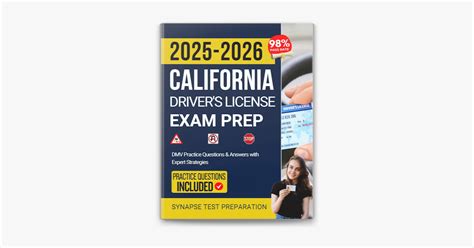 ‎2025 2026 California Drivers License Exam Prep De Synapse Test