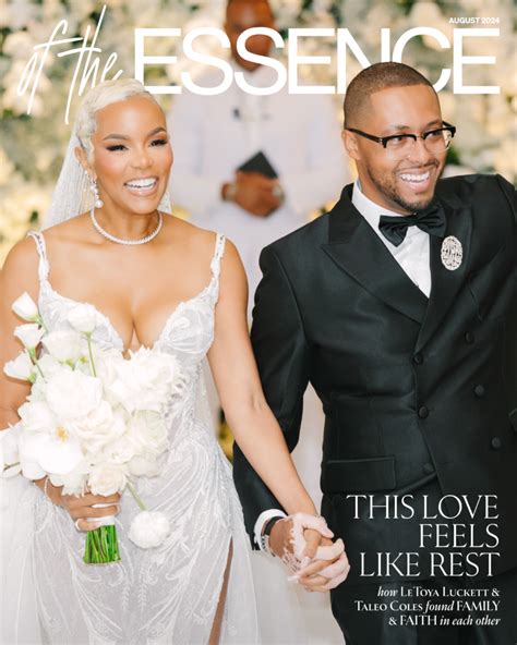 Letoya Luckett And Taleo Coles Get Married