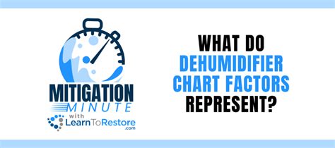 What Do Dehumidifier Chart Factors Represent C And R