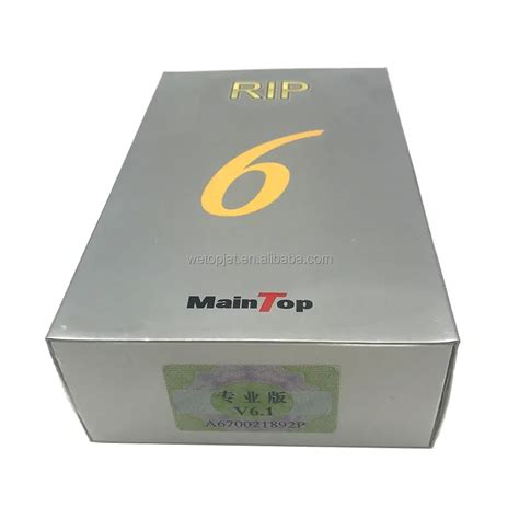 Maintop 61606 Rip Software With Dongle For Epson