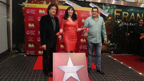 Moria Casán Tiene Su Estrella En La Avenida Corrientes Infobae