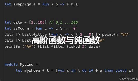 【cf】「函数式编程」第一讲：高阶函数、纯函数c 函数式编程 Csdn Csdn博客