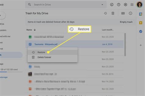 How To Access Google Docs Trash