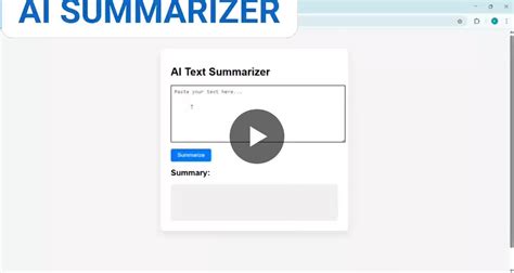 ai machinelearning springboot nlp openai textsummarization innovation techprojects